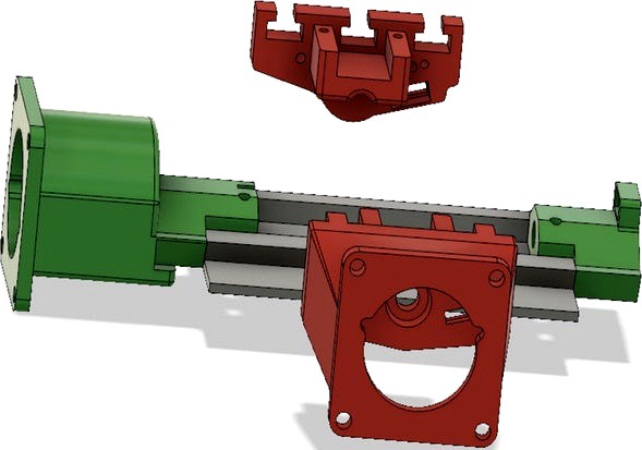 Proxxon MF70 CNC conversion 2019 3d model