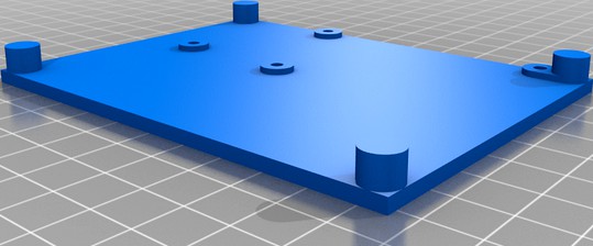Ender 3 Motherboard Box Project Baseplate 3d model