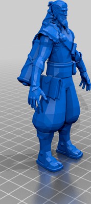 Ryze from League of Legends 3d model