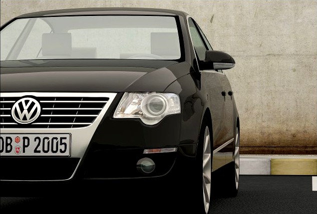 VW PASSAT 3D Model