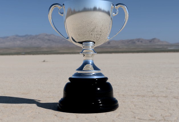 Grey Cup Trophy - Chalice and 1st Base 3d model