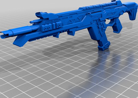 R301 From Apex Legends 3d model