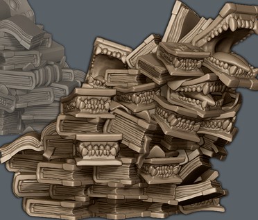 Book Mimic 3d model