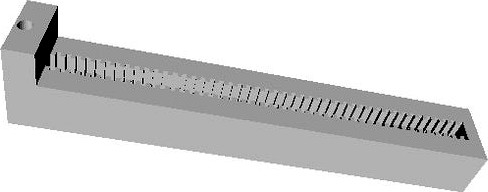 Coverslip holder (5mm coverslip) 3d model