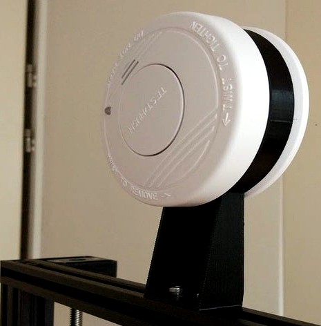 Bracket for Smoke Detector (mount on e.g. Creality CR-10S / Ender 3 and ...