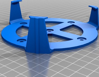 TP-Link Deco Mesh M5 / P7 wall / ceiling mount 3d model