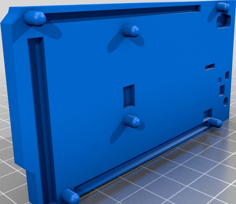 Arduino Mega Mounting Plate 3d model