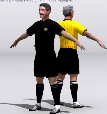 Referee 3D Model