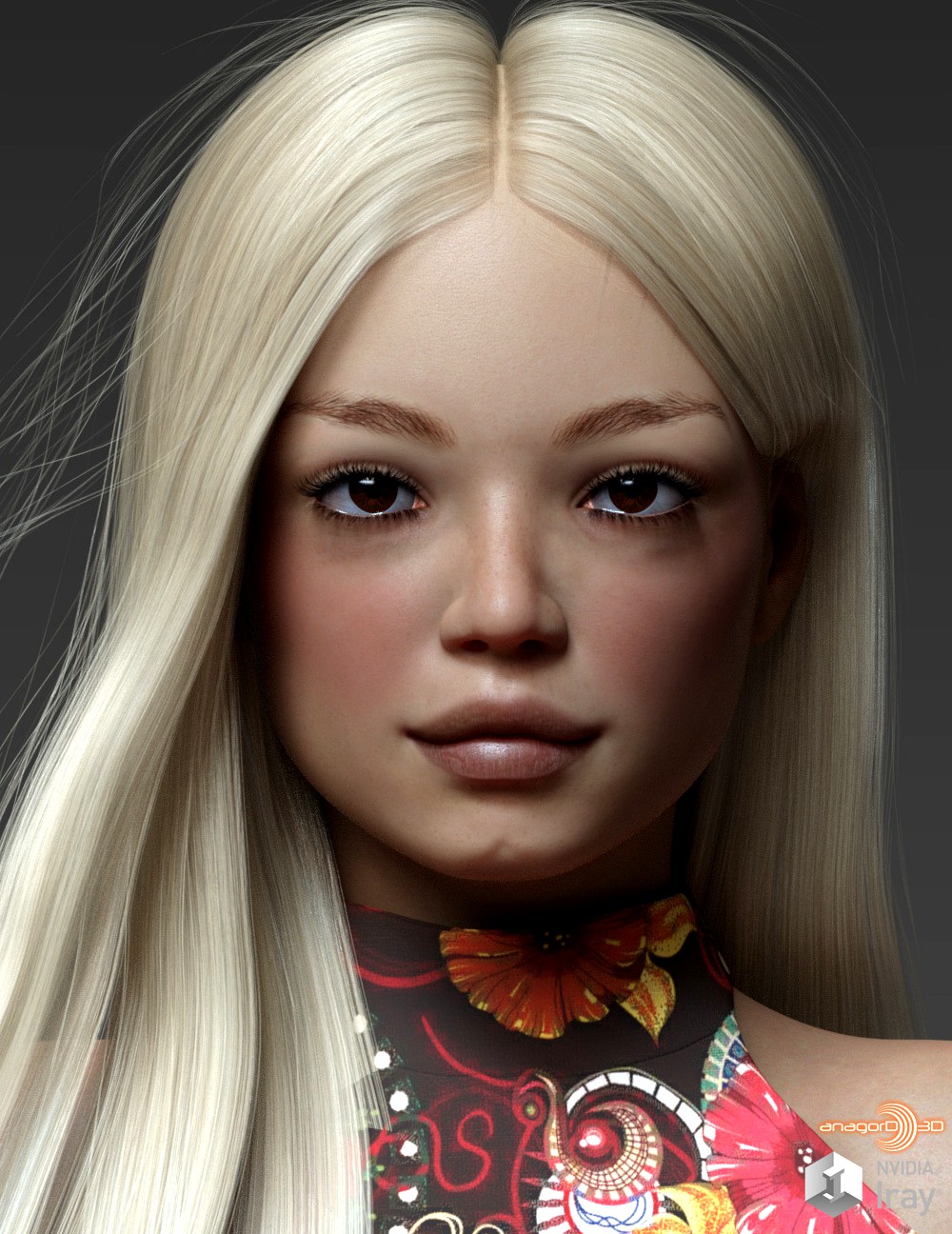 Teen Billie G8F 3d model