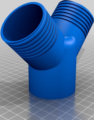 GL45 Y-Cap (Glassware Cap) 3d model
