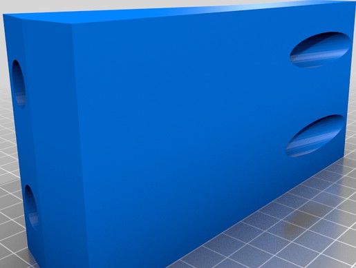 pocket hole jig 3d model