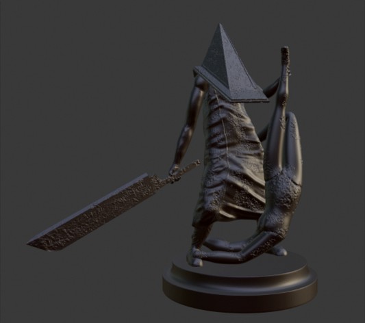 Pyramid Head - Silent Hill 3d model
