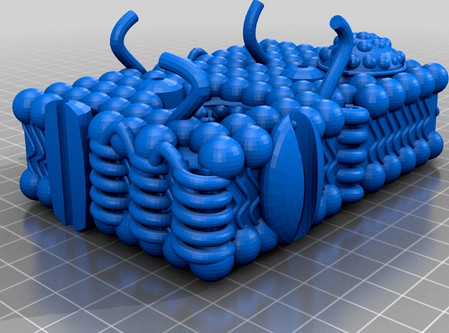 Cell Membrane Project 3d model