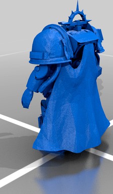 Captain Brother (View in Thingiview, UPDATED) 3d model