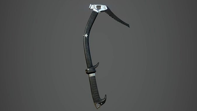 Ice Axe PBR 3D model