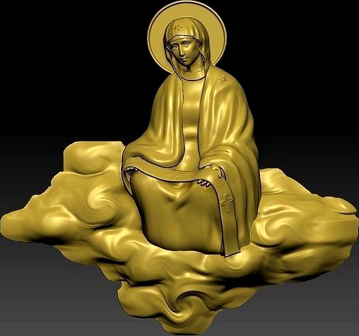 Virgin Mary | 3D model