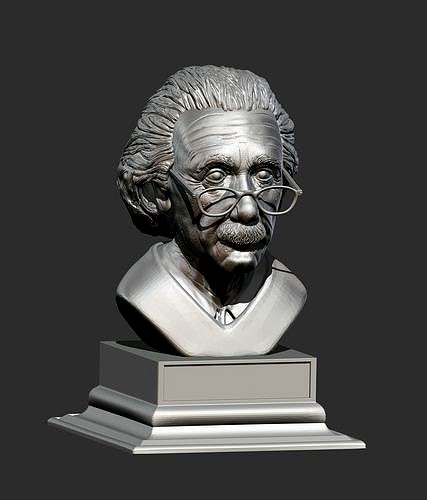 albert einstein | 3D model