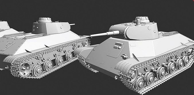T 50 tanks | 3D model