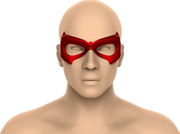 Robin mask | 3D model