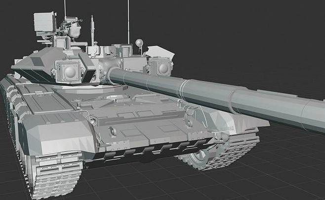 t 90 tanks | 3D model