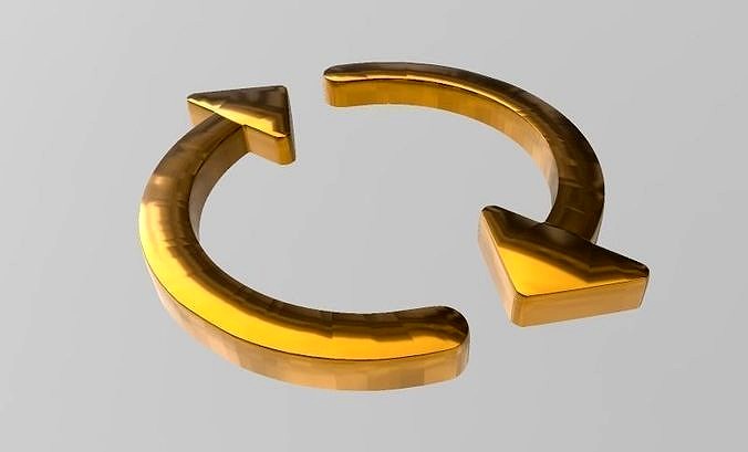 Arrow sign | 3D model