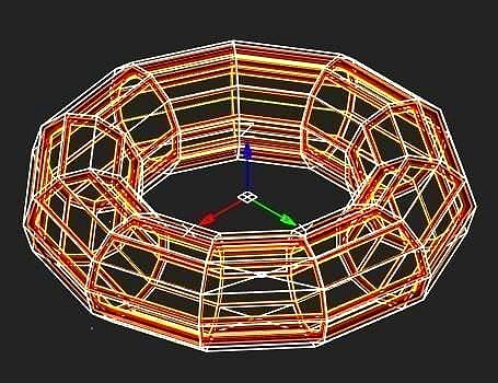Torus inductor prototype | 3D model