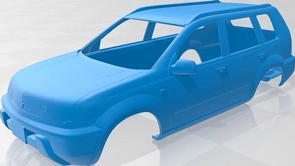 Nissan X-TRAIL Printable Body Car | 3D model