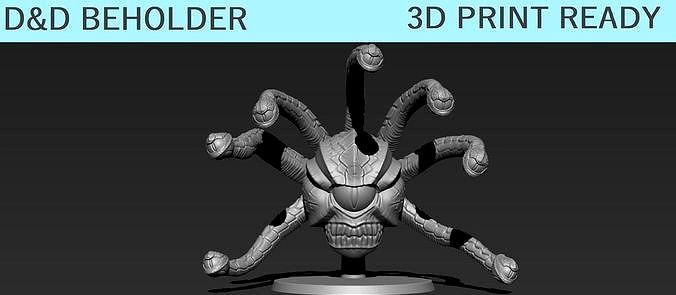 DnD Beholder Mini | 3D model