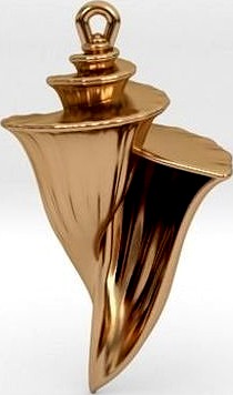 Shell Pendant | 3D model