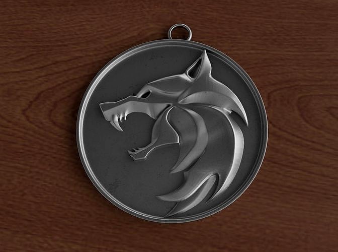 The Witcher medallion | 3D model