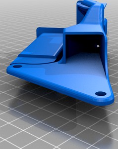 Modix big120 fan duct 3d model