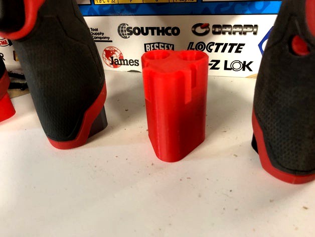 Milwaukee M12 tool holder 3d model