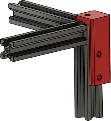 Corner Tapping Guide 3d model