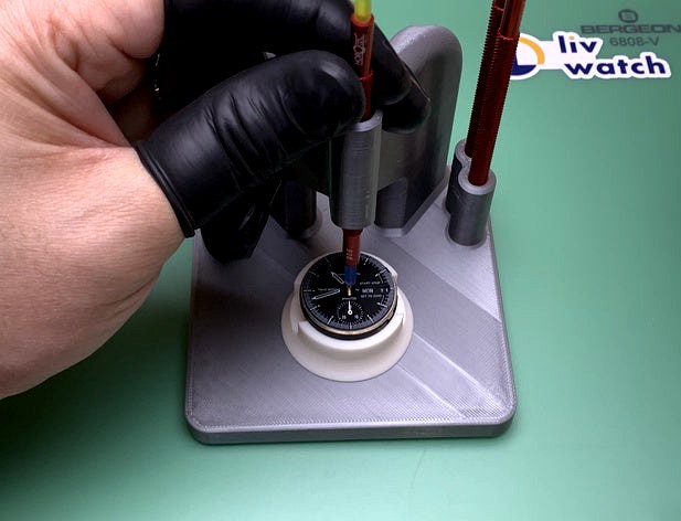 Watchmaker Tools - Watch Hand Press Inserting Tool 3d model