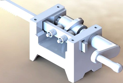 Reciprocating Mechanism 3d model
