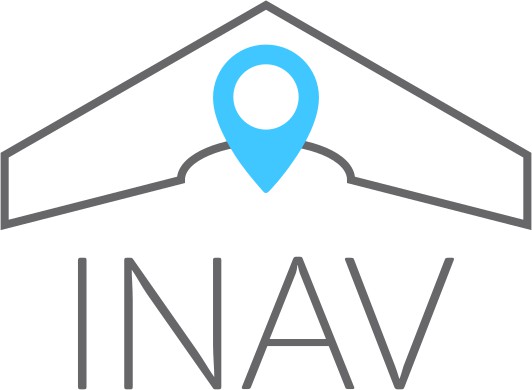 INAV logo for flying wing 3d model