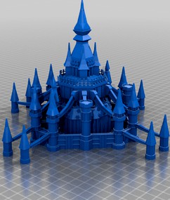 Hyrule Castle 3d model