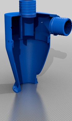 4 IN CYCLONE SEPARATOR 3d model