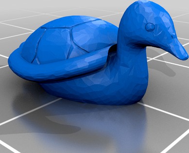 Turtle Duck 3d model