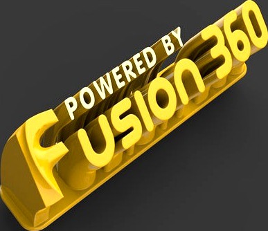 Fusion 360 Logo 3d model