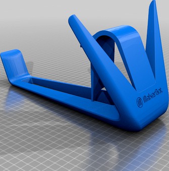 Headphone and Controller Stand 3d model