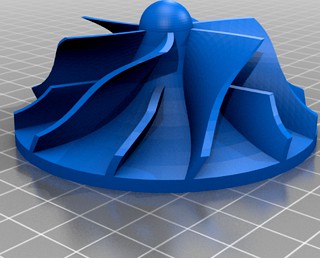 Centrifugal Compressor 3d model