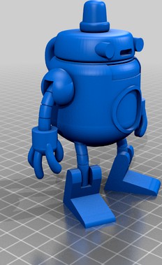 Hue Final Space 3d model