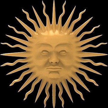 Sun 3d stl models for artcam and aspire Programmes