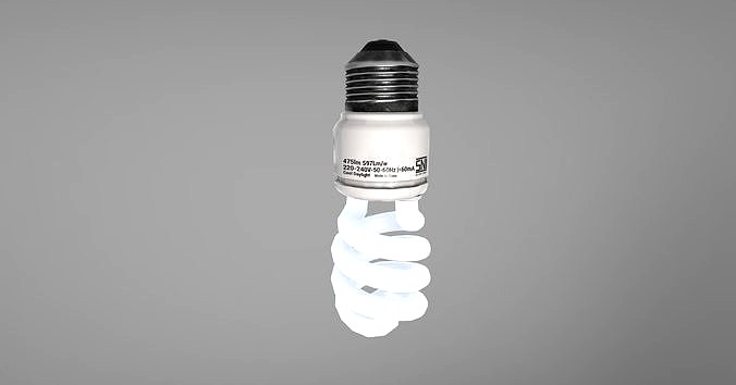 Fluorescent 3D Lowpoly PBR 1K Texture model