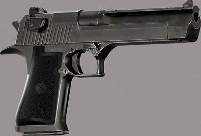 Desert Eagle gun 3d model