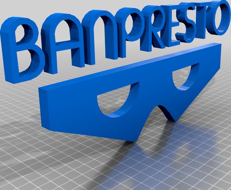 Banpresto Logo 3D model