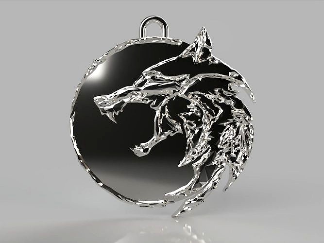 The Witcher medallion | 3D model