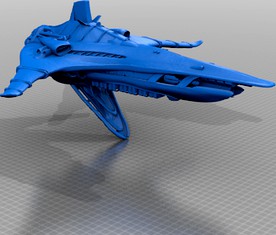 Star Citizen Banu Merchantman 3d model