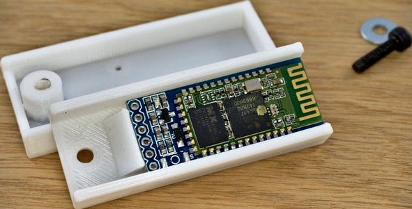 Ardupilot Pixhawk Bluetooth Module Mount (PCB ZS-040) 3d model